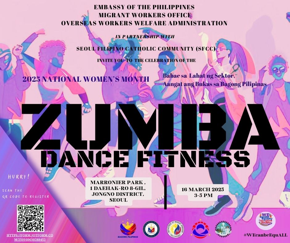 ZUMBA DANCE FITNESS, 16 MARCH 2025, June 06, 2026Embassy of the ...