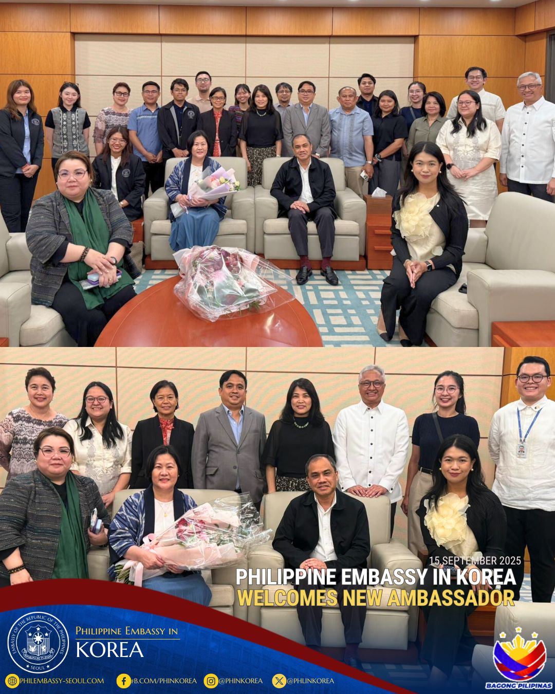 PHILIPPINE EMBASSY IN KOREA WELCOMES NEW AMBASSADOR, April 03 ...