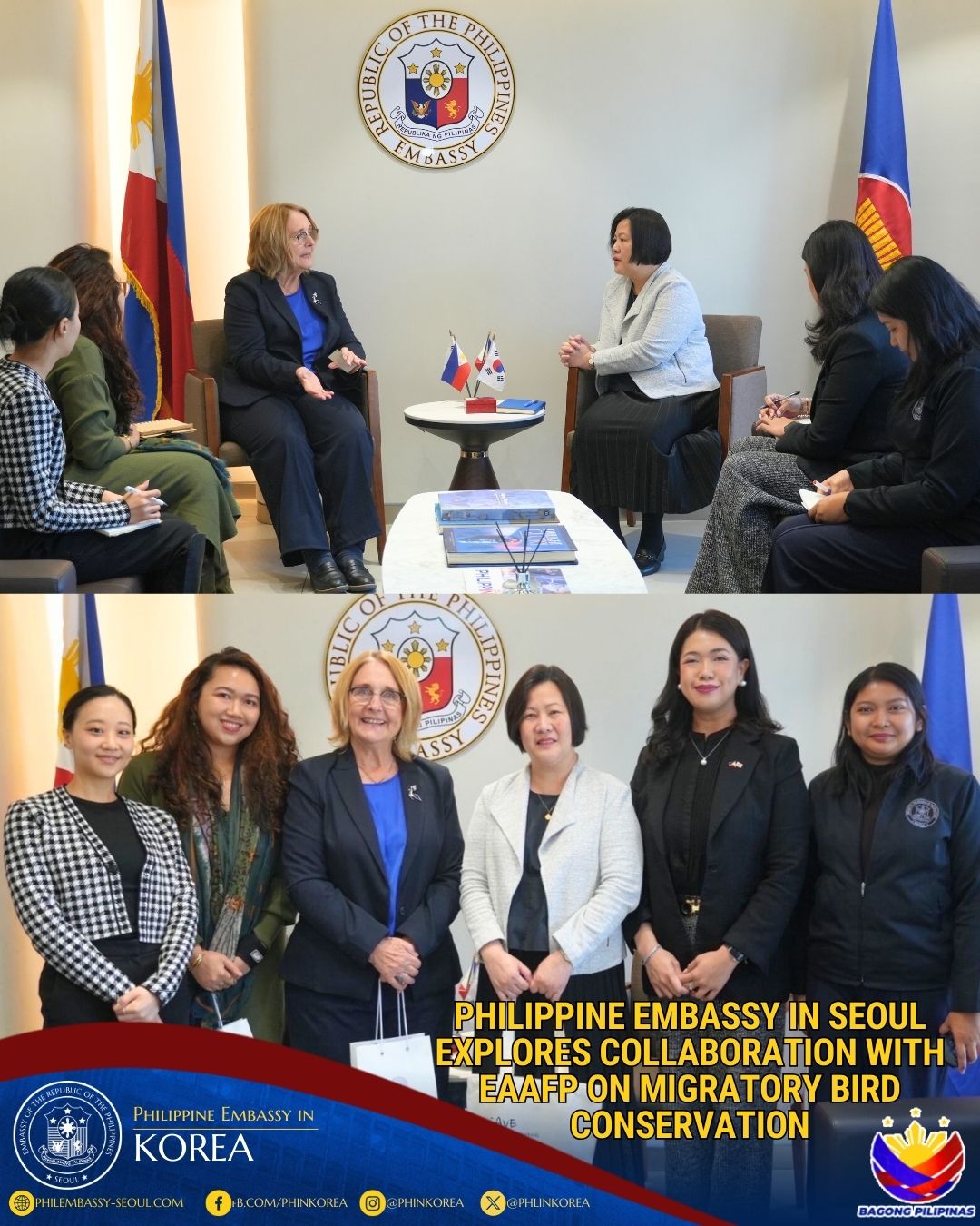 PHILIPPINE EMBASSY IN SEOUL EXPLORES COLLABORATION WITH EAAFP ON ...